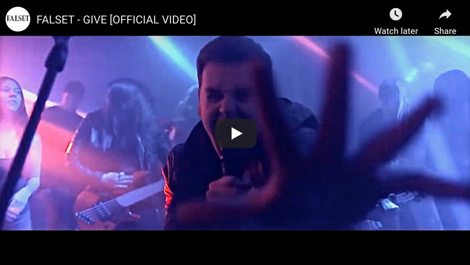 New band Falset release video for first single "Give" - The Prog Report