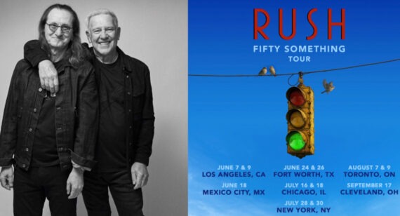 Geddy Lee & Alex Lifeson announce RUSH 'Fifty Something' Tour ...